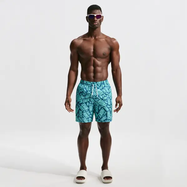 Nike Swim Breaker 7" Brief-lined Volley Short - Blue