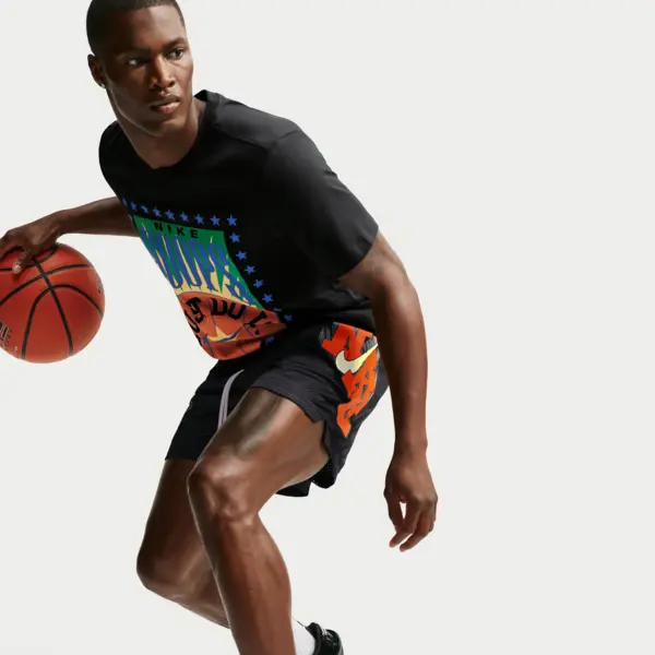 Nike Standard Issue Dri-fit 5" Practice Mesh Basketball Shorts