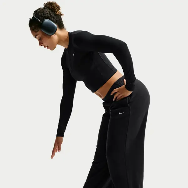 Nike One Therma-fit Mid-rise Wide-leg Pants