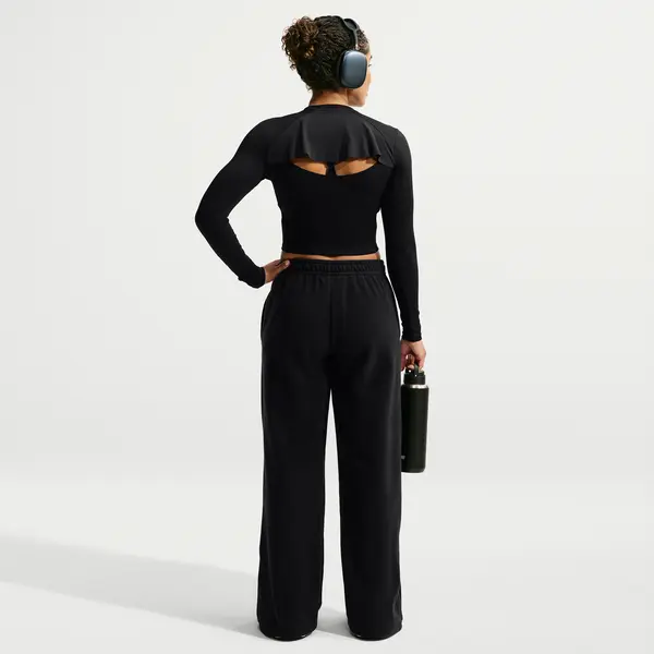 Nike One Therma-fit Mid-rise Wide-leg Pants
