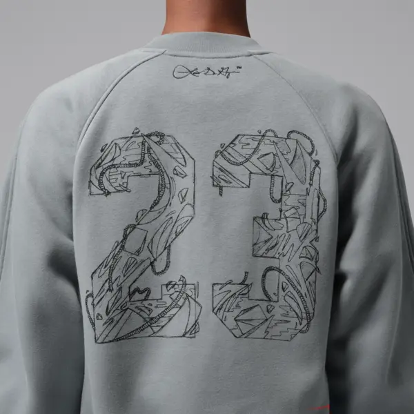 JORDAN Brooklyn Graphic Crew-neck Sweatshirt