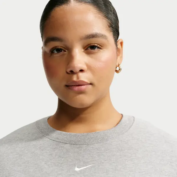 Nike Studio Fleece Medium Weight Oversized Crew-neck Sweatshirt