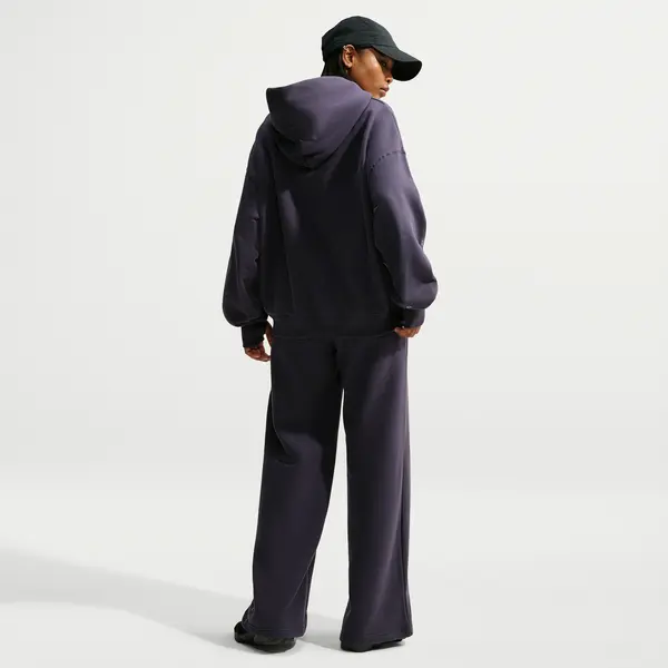 Nike Studio Fleece Medium Weight Mid-rise Wide-leg Pants