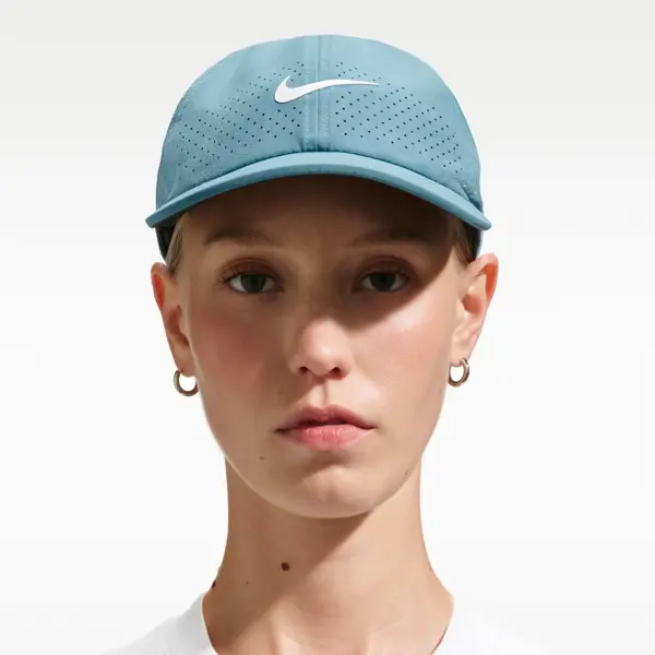 Nike Dri-fit Adv Club Unstructured Tennis Cap - Blue