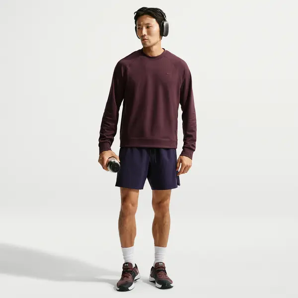 Nike Primary Nanoknit Dri-fit Uv Protection Long-sleeve Performance Top