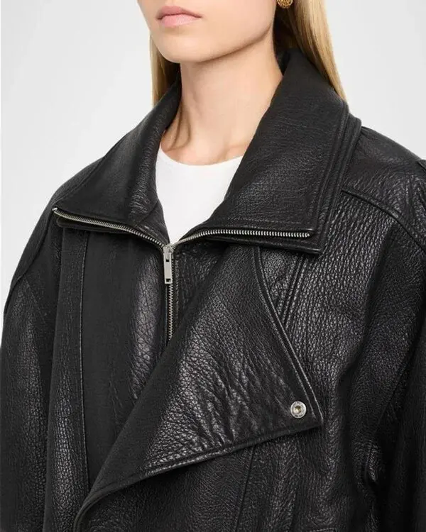 JBQ Bruna Leather Jacket - Black