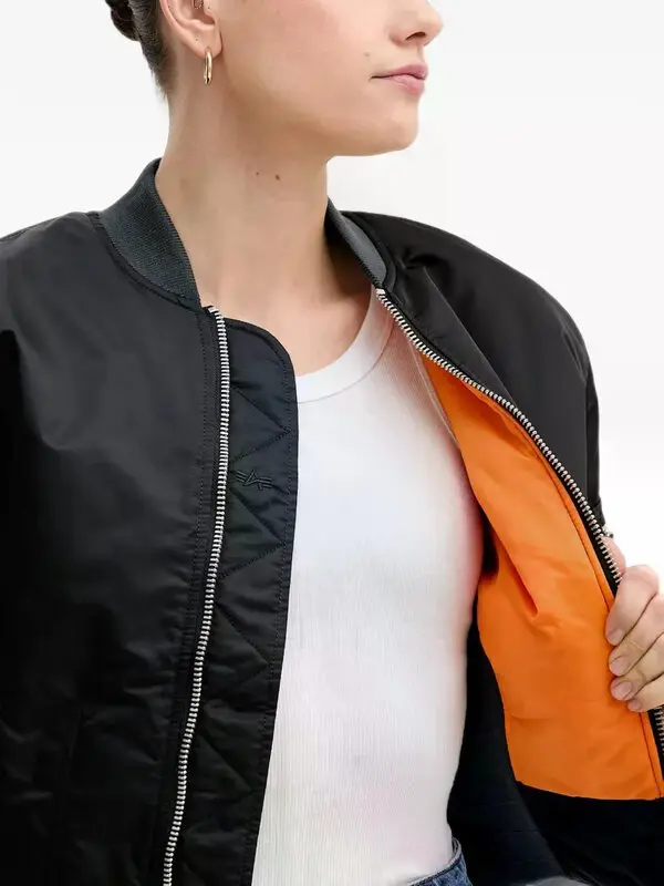Alpha Industries Waisted Ma-1 Cropped Bomber Jacket