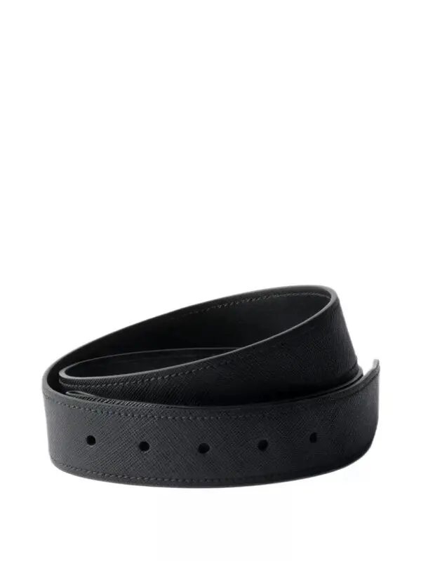 Prada Saffiano Leather Belt Strap