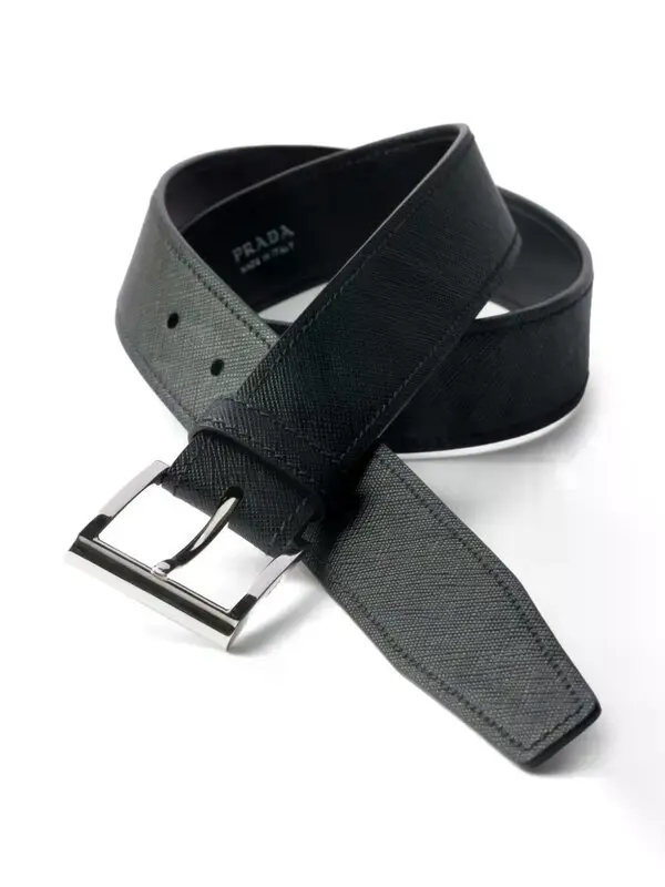 Prada Saffiano Leather Belt Strap