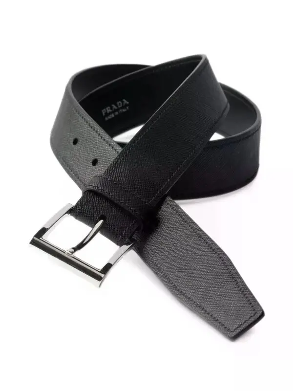 Prada Saffiano Leather Belt Strap