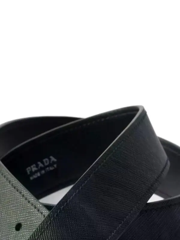 Prada Saffiano Leather Belt Strap