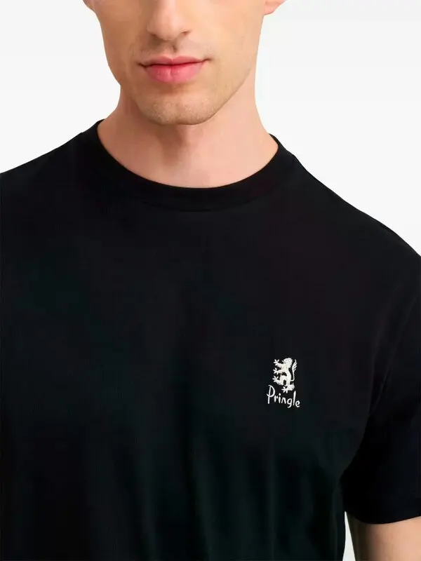 Pringle Of Scotland Embroidered-logo T-shirt