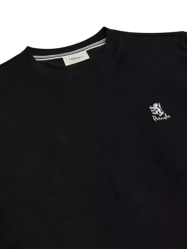Pringle Of Scotland Embroidered-logo T-shirt