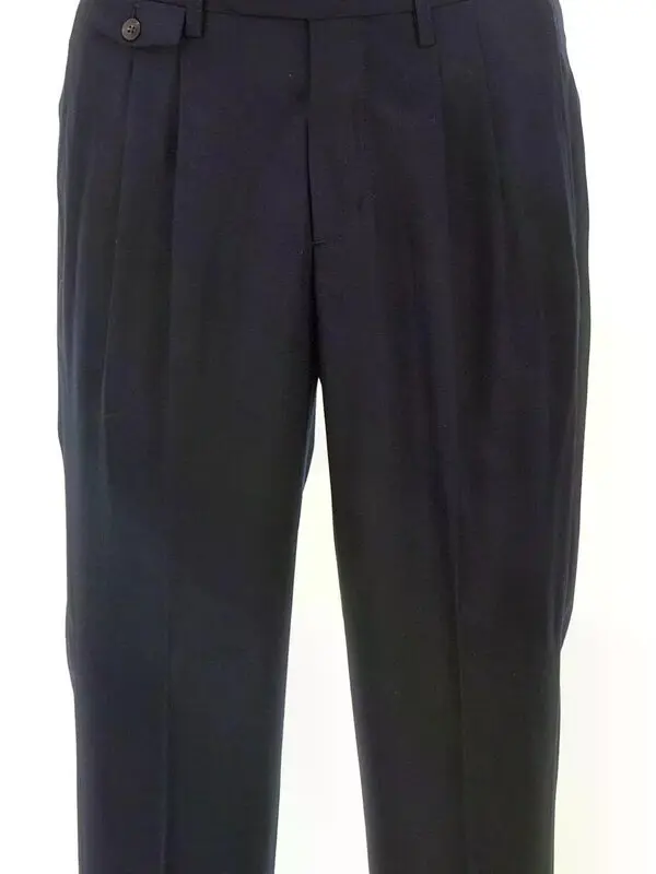 DEVORE INCIPIT Double-pleat Cuffed Trousers