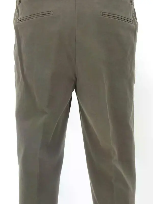 DEVORE INCIPIT Pleated Cuffed Trousers
