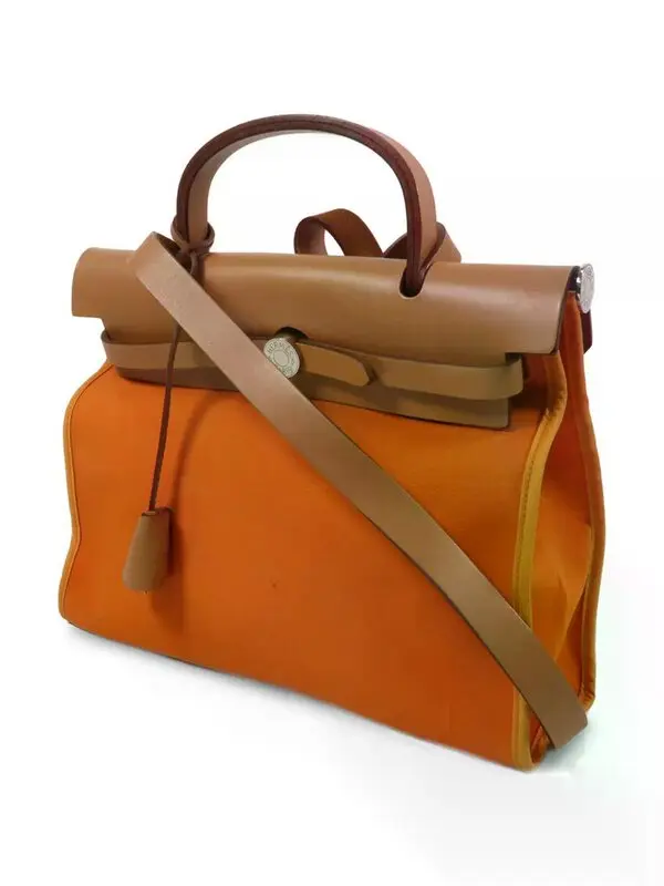 Hermès 2011 Pm Herbag Tote Bag - Orange