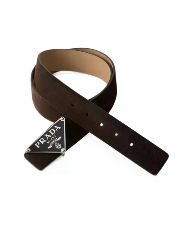 Prada Suede Belt Strap Custom Belts