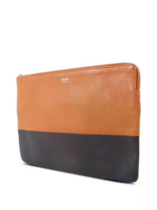 Celine Solo Leather Clutch Bag