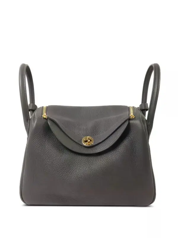 Hermès 2025 30 Lindy Clemence-leather Tote Bag - Grey