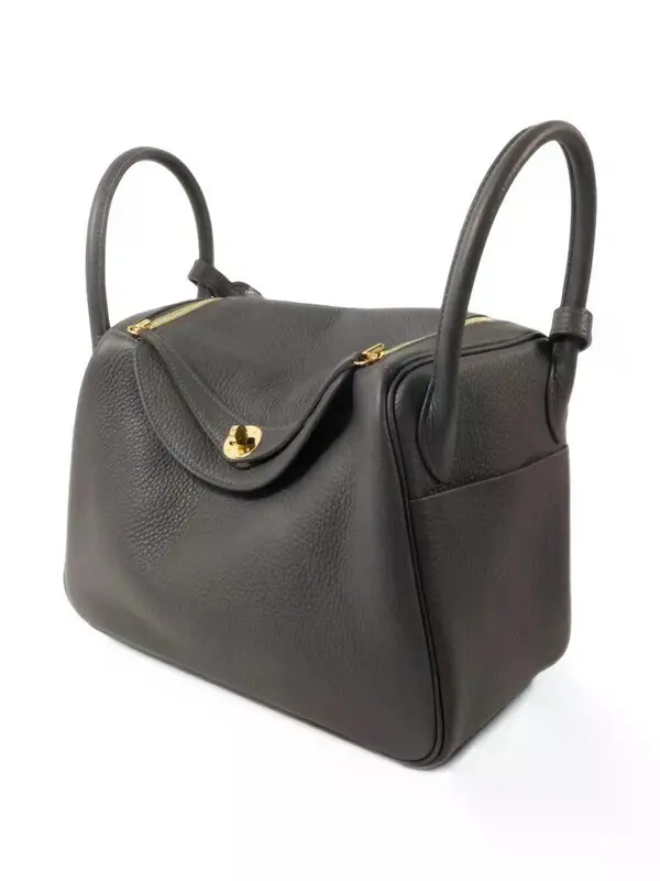 Hermès 2025 30 Lindy Clemence-leather Tote Bag - Grey