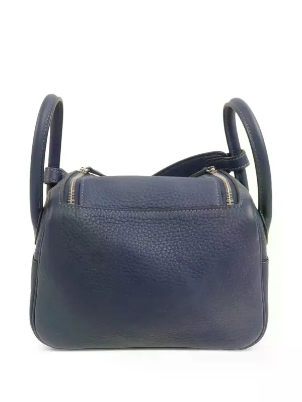 Hermès Mini Lindy Shoulder Bag - Blue