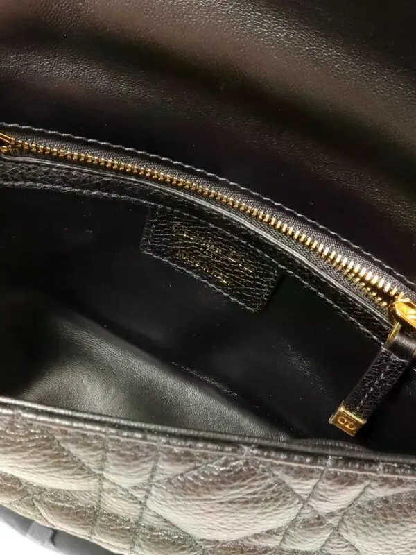 Dior Small Caro Quilted Shoulder Bag