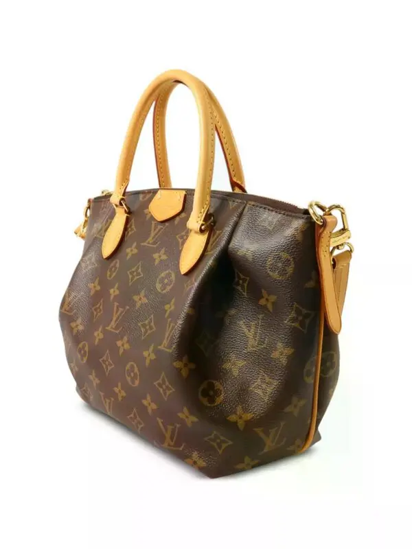 LOUIS VUITTON Pm Turenne Monogram Tote Bag - Brown