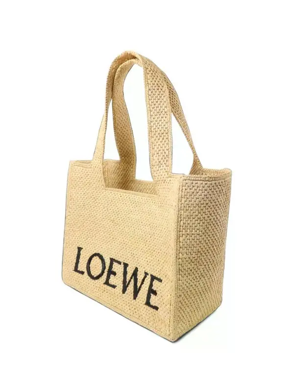 Loewe Logo-embroidered Tote Bag