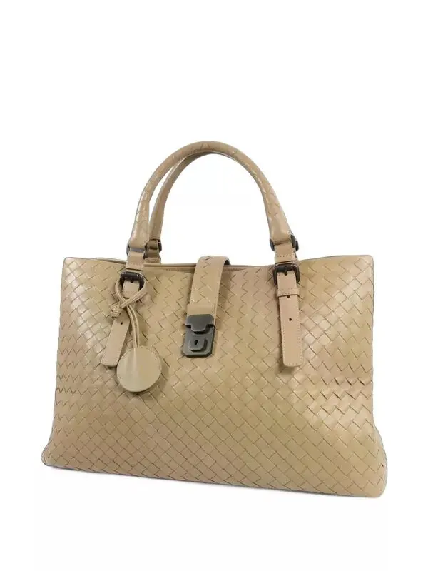 Bottega Veneta Medium Roma Intrecciato Tote Bag