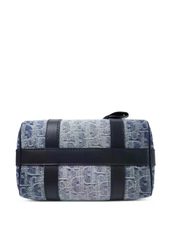 Dior 20 Denim Groove Tote Bag