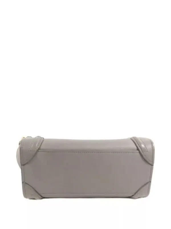 Celine Nano Luggage Leather Tote Bag