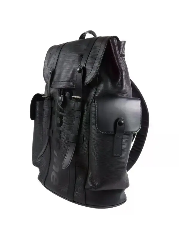 LOUIS VUITTON X Supreme Christopher Backpack - Black