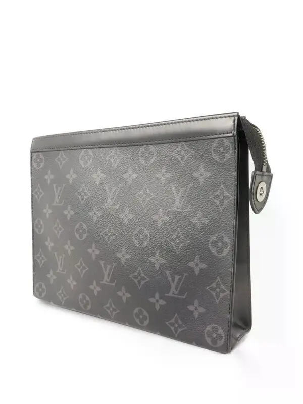 LOUIS VUITTON Mm Pochette Voyage Monogram Eclipse Laptop Bag