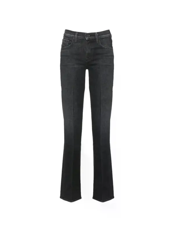 MOTHER The Mid Riser Jeans - Black