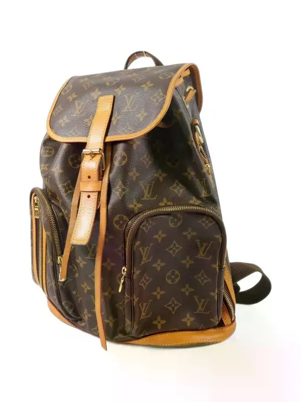 LOUIS VUITTON Sac A Dos Bosphore Monogram Backpack - Brown