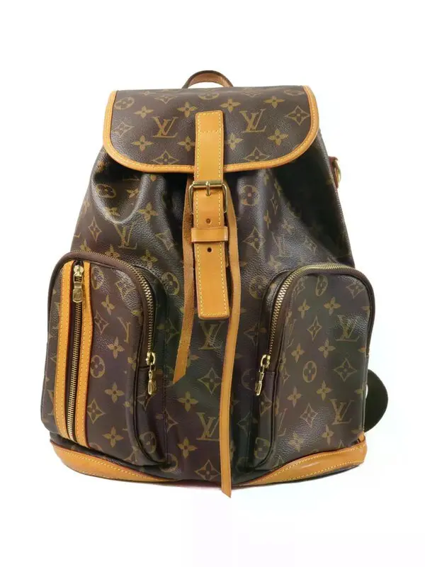 LOUIS VUITTON Sac A Dos Bosphore Monogram Backpack - Brown