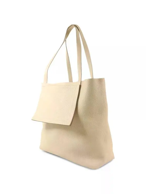 Hermès 46 Cabassellier Clémence Leather Tote Bag - Neutrals