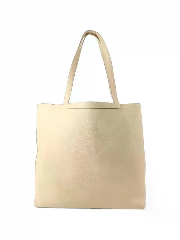 Hermès 46 Cabassellier Clémence Leather Tote Bag - Neutrals