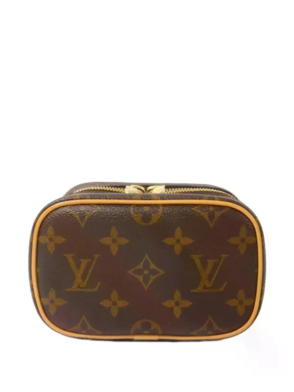 LOUIS VUITTON Nano Nice Monogram Make-up Bag