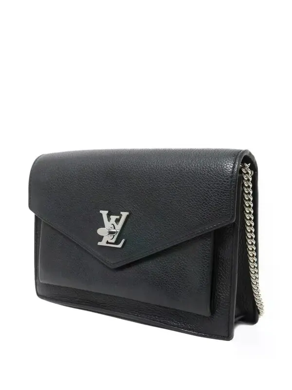 LOUIS VUITTON Mylockme Chain Shoulder Bag - Black