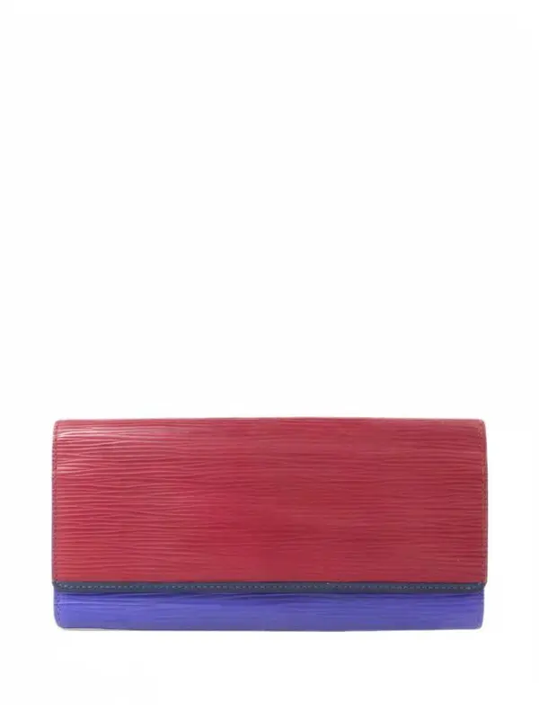 LOUIS VUITTON Epi Leather Long Wallet