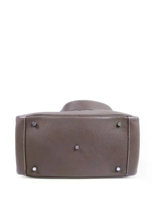 Hermès Lindy Leather Shoulder Bag - Neutrals