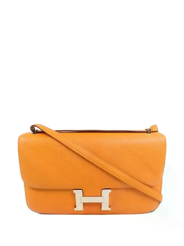 Hermès Constance Elan Epsom Shoulder Bag - Orange