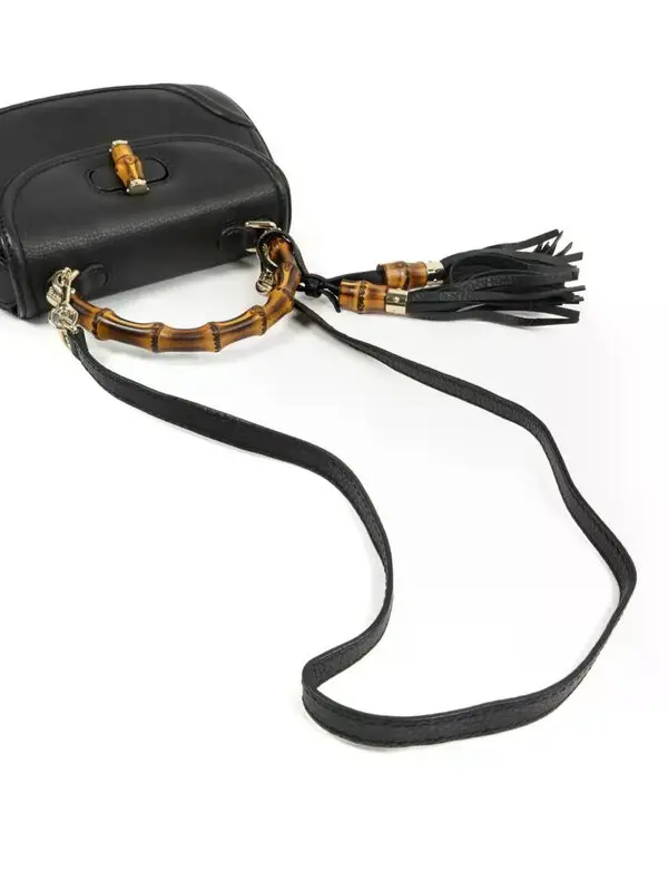 Gucci New Bamboo Leather Tote Bag