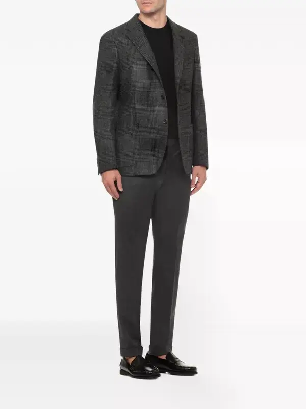 LARDINI Houndstooth Check-pattern Blazer