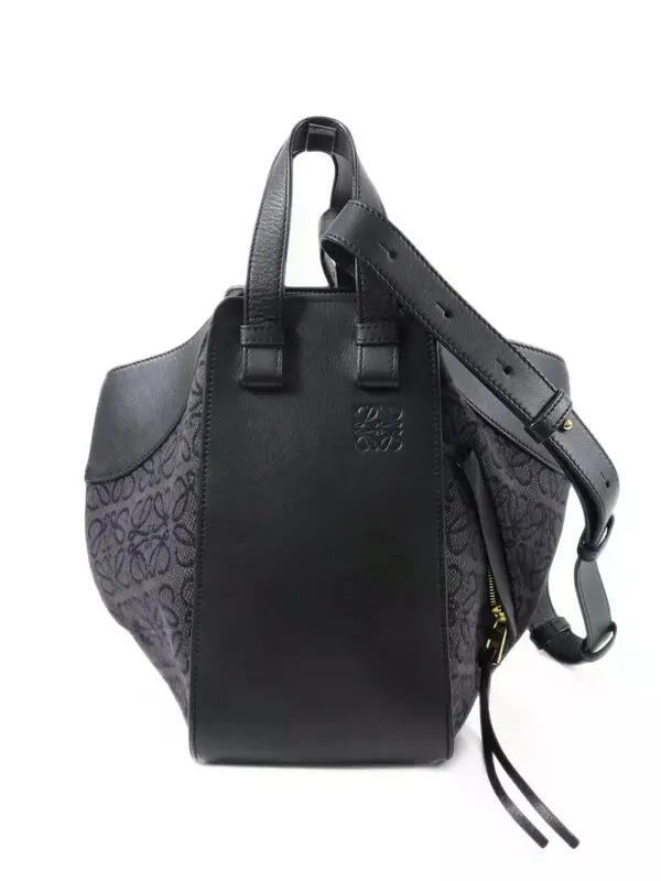 Loewe Medium Hammock Two-way Shoulder Bag - Black