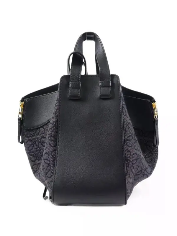 Loewe Medium Hammock Two-way Shoulder Bag - Black