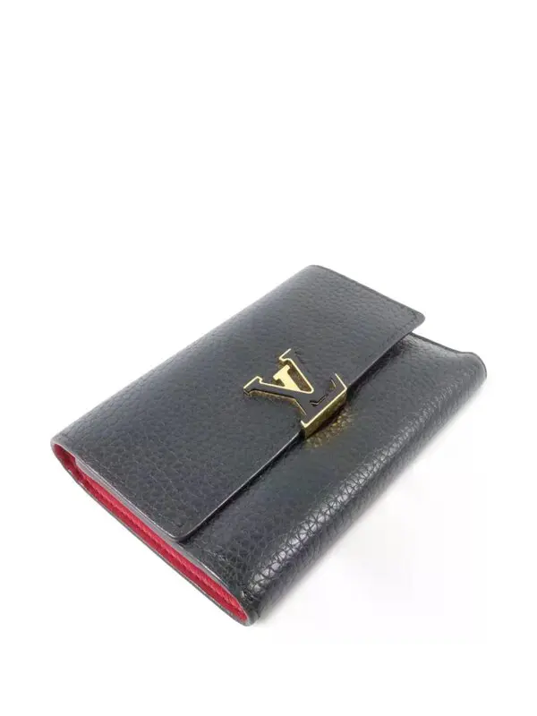 LOUIS VUITTON Capucines Leather Wallet