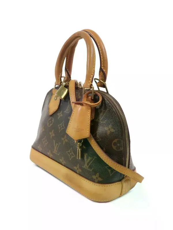 LOUIS VUITTON Bb Alma Monogram Canvas Tote Bag