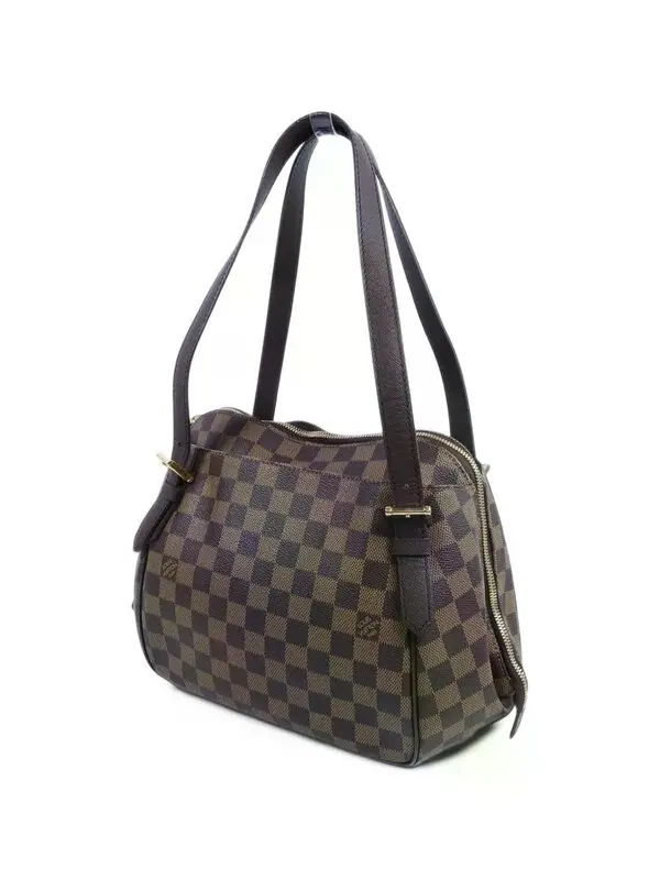 LOUIS VUITTON Mm Belem Damier Ebène Tote Bag